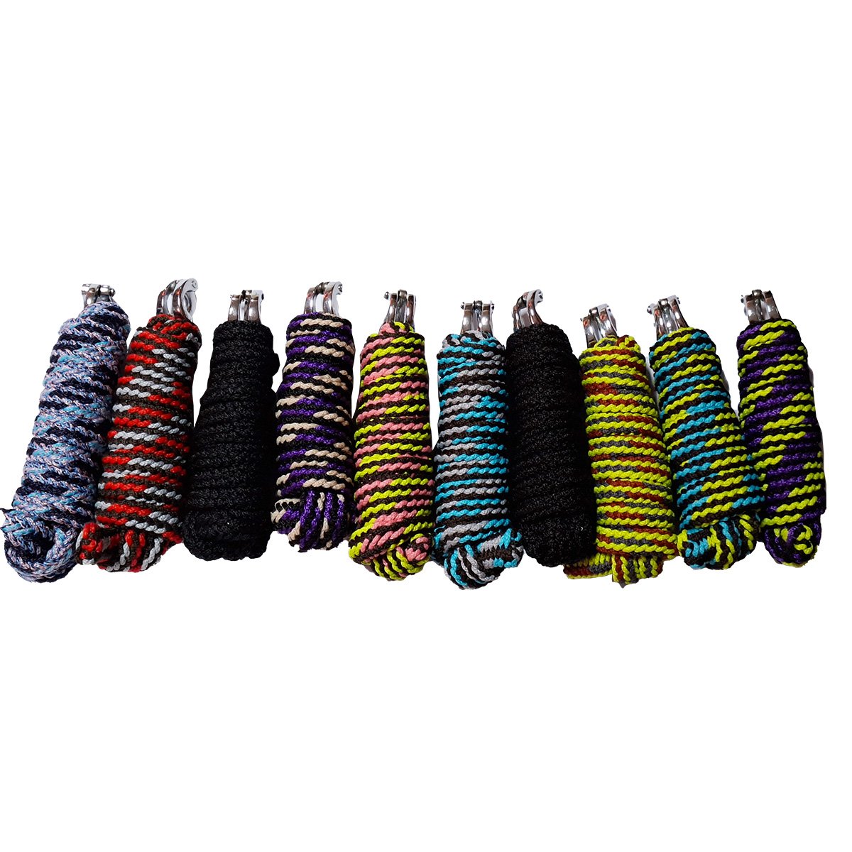 Führstrick mit Panikhaken, 2 Meter 10 Stück